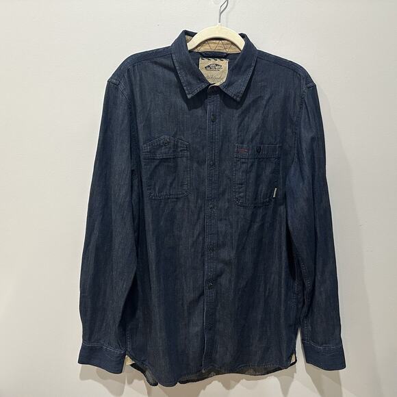 Vans | Shirts | Vans X Anthony Van Engelen Signature Denim Work Shirt ...